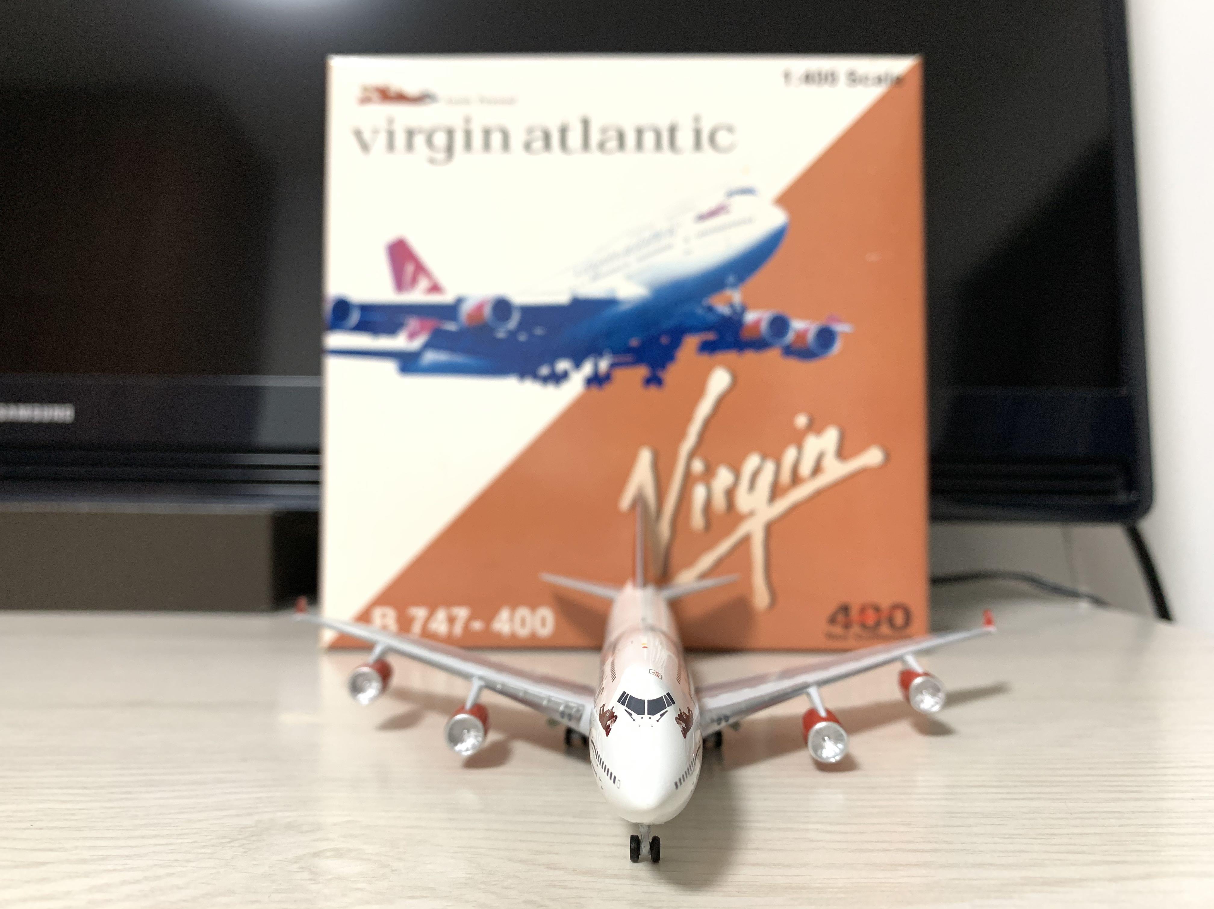 Bigbird400 Virgin Atlantic Boeing B747-400 ‘Austin Powered’ Livery G ...
