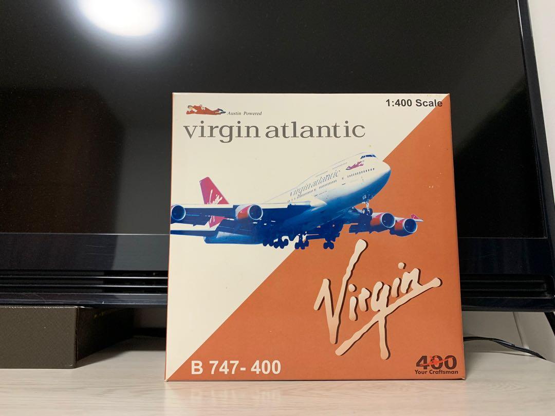 Bigbird400 Virgin Atlantic Boeing B747-400 ‘Austin Powered’ Livery G ...