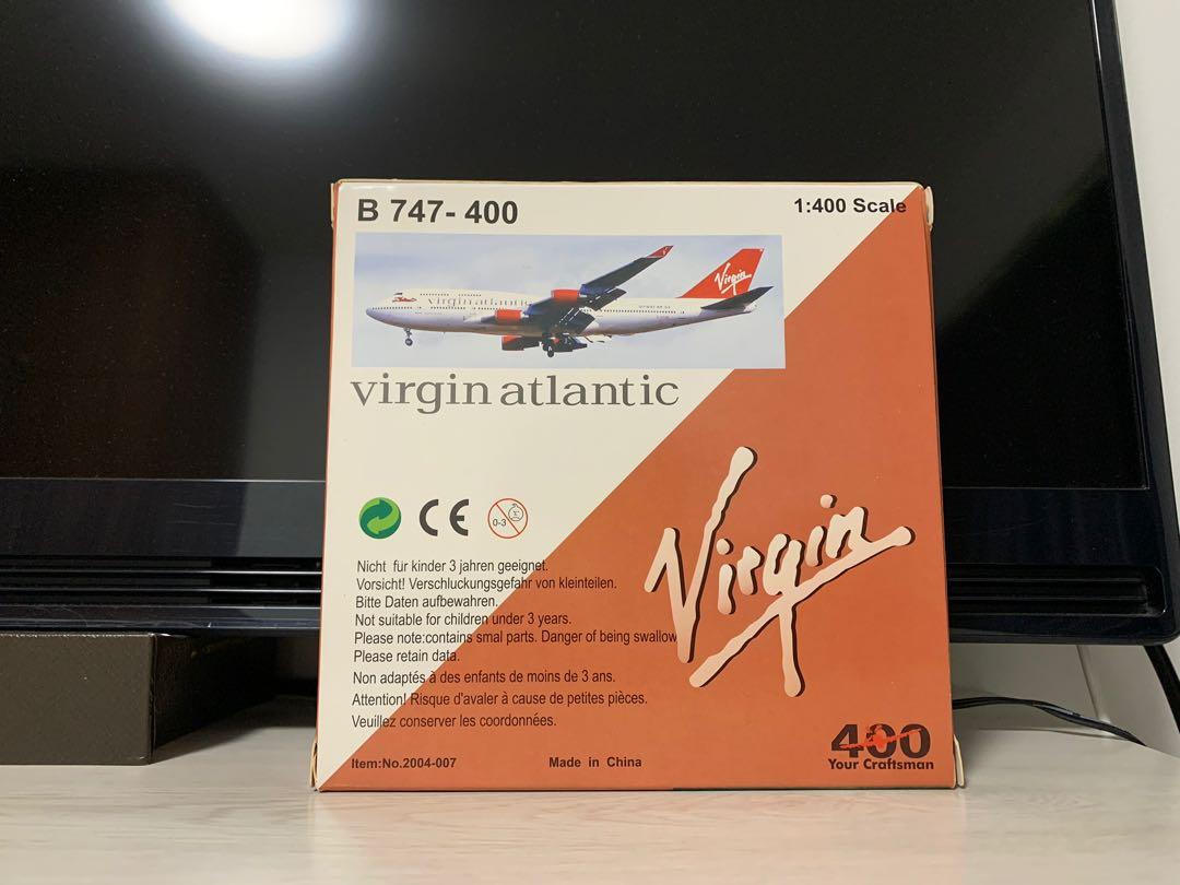 Bigbird400 Virgin Atlantic Boeing B747-400 ‘Austin Powered’ Livery G ...