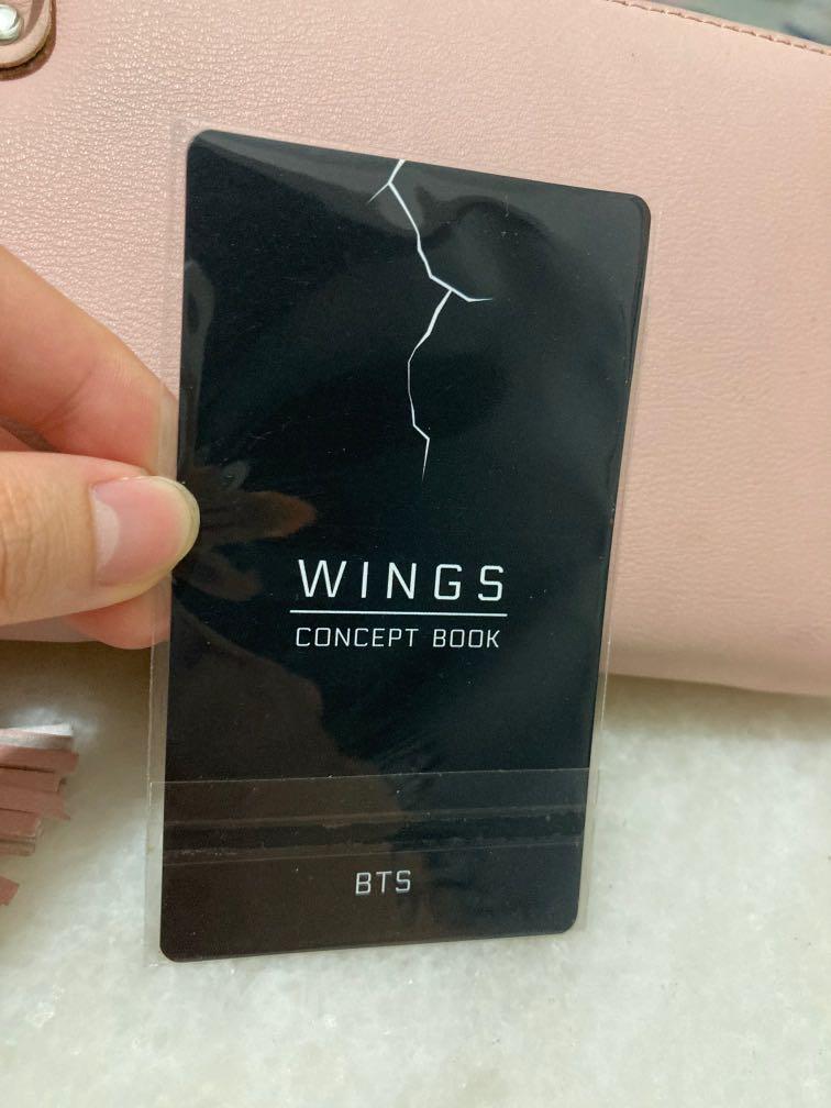 BTS V Wings Concept Book Lenticular PC, Hobbies & Toys, Memorabilia & Collectibles, K-Wave on ...