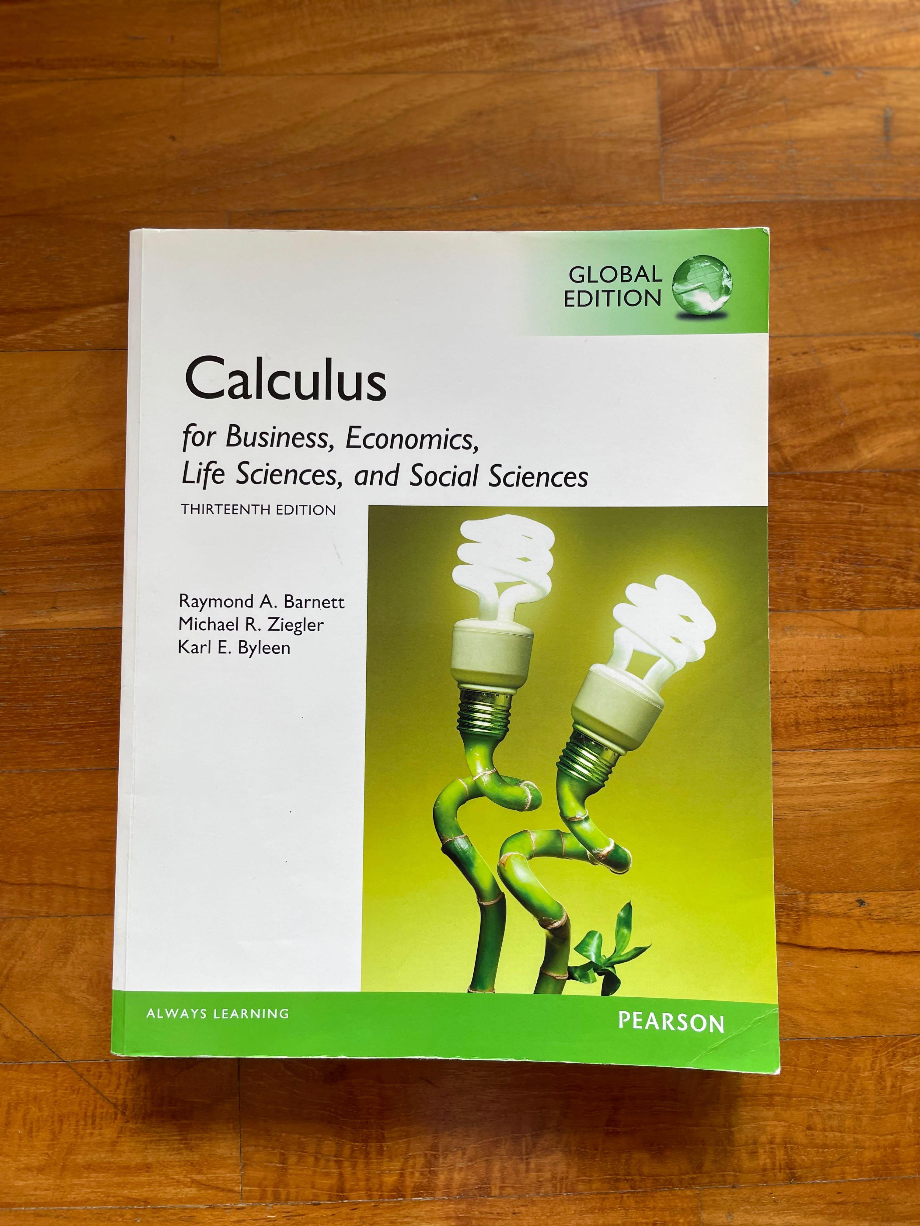Calculus for Business, Economics, Life Sciences, and Social Sciences ...