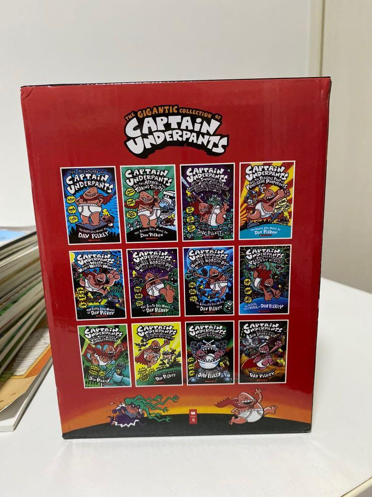 Captain underpants - whole set 12 books, Hobbies & Toys, Books ...