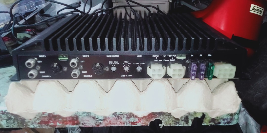 Classic original alpine 3528 car amp, Car Parts & Accessories, Audio ...