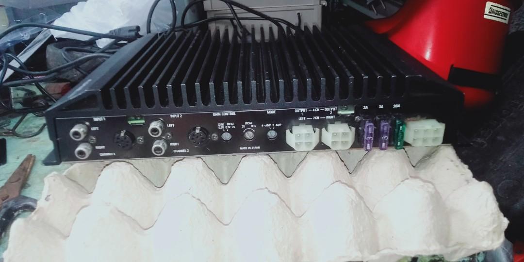 Classic original alpine 3528 car amp, Car Parts & Accessories, Audio, Video, Alarm and other ...