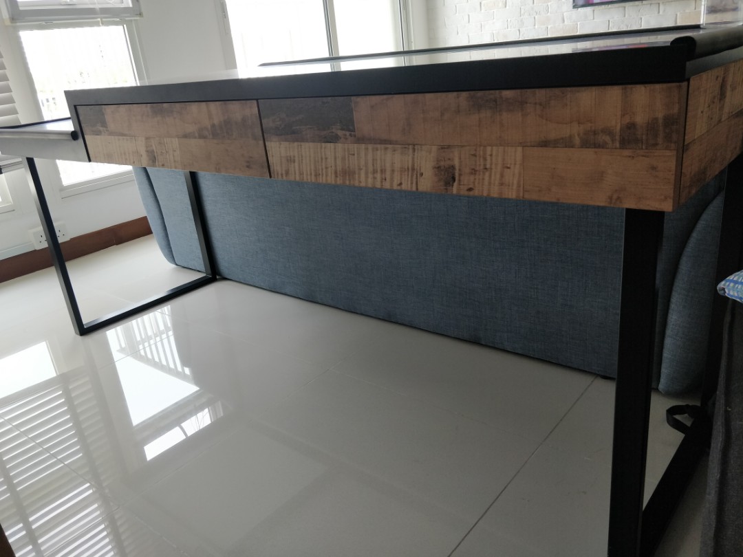 Customized study table, Furniture & Home Living, Furniture, Tables ...