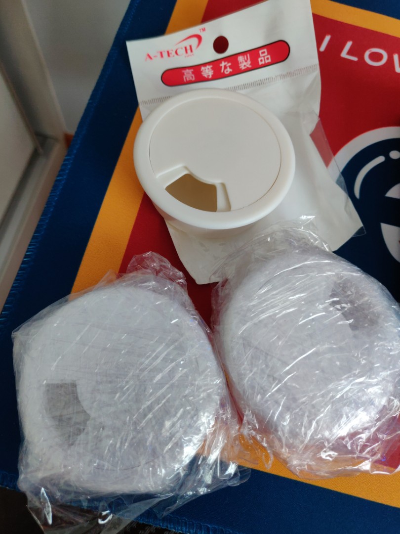 Desk Grommet / table hole cover, Furniture & Home Living, Furniture ...