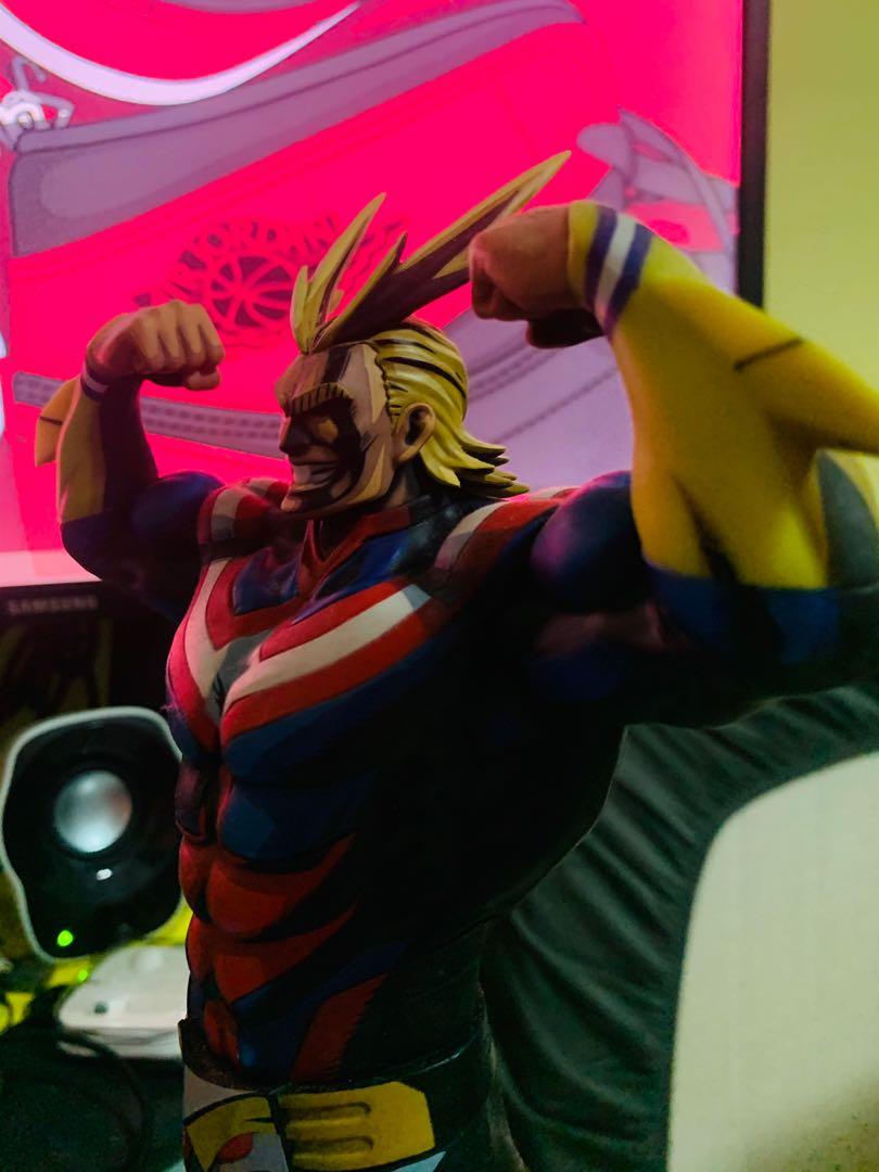 DISPLAYED - All Might Manga Dimensions Figure - Banpresto, Hobbies ...