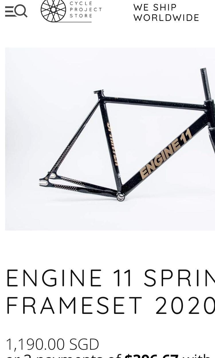 Engine 11 sprinter 2020 frameset(not cinelli sugino 75 histo skream ...