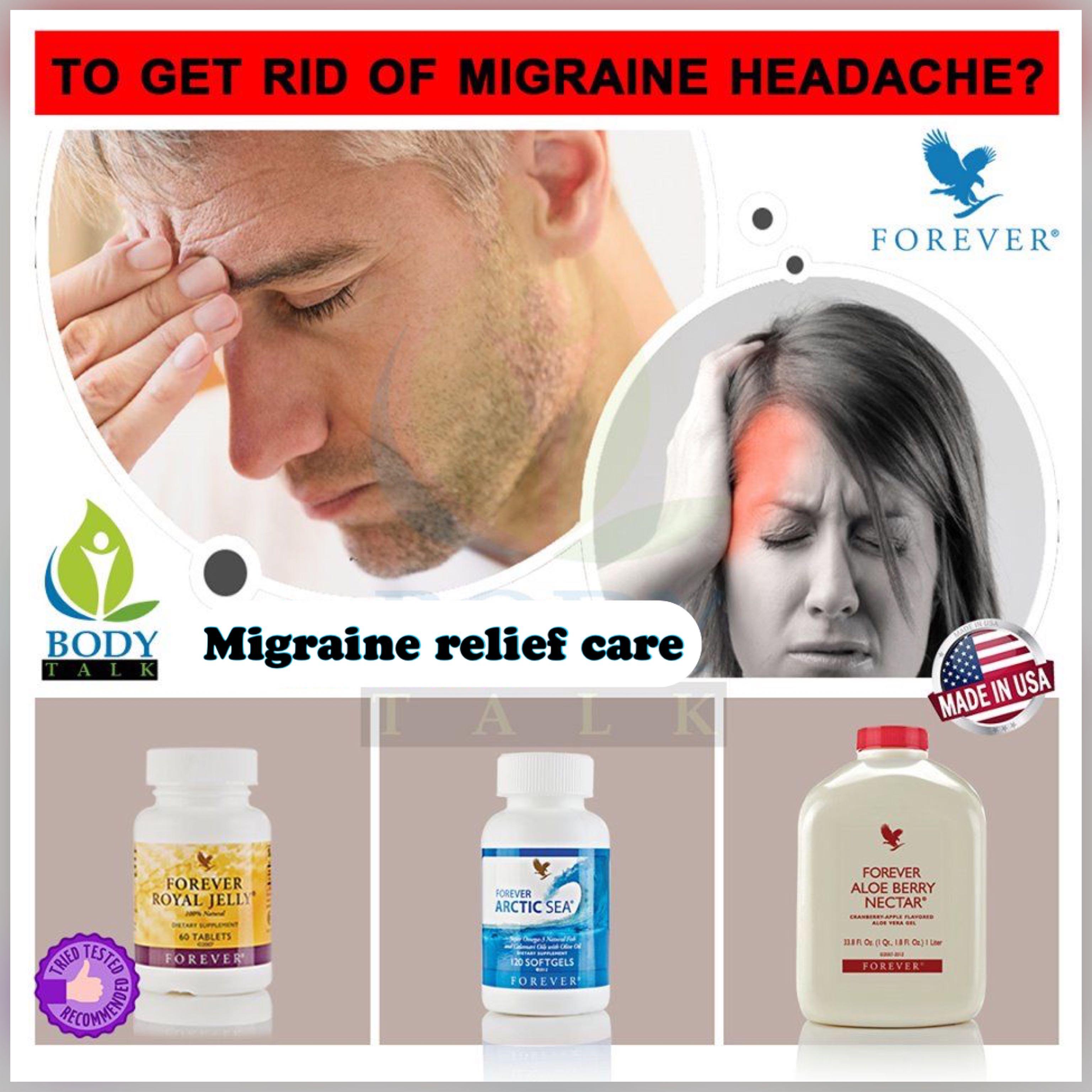 Forever Living Migraine Relief Care, Health & Nutrition, Health ...