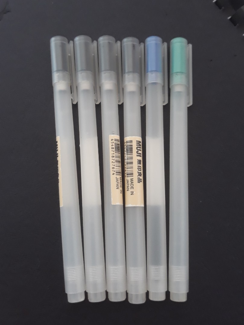 FREE Empty Muji Pen Casing, Hobbies & Toys, Stationery & Craft ...