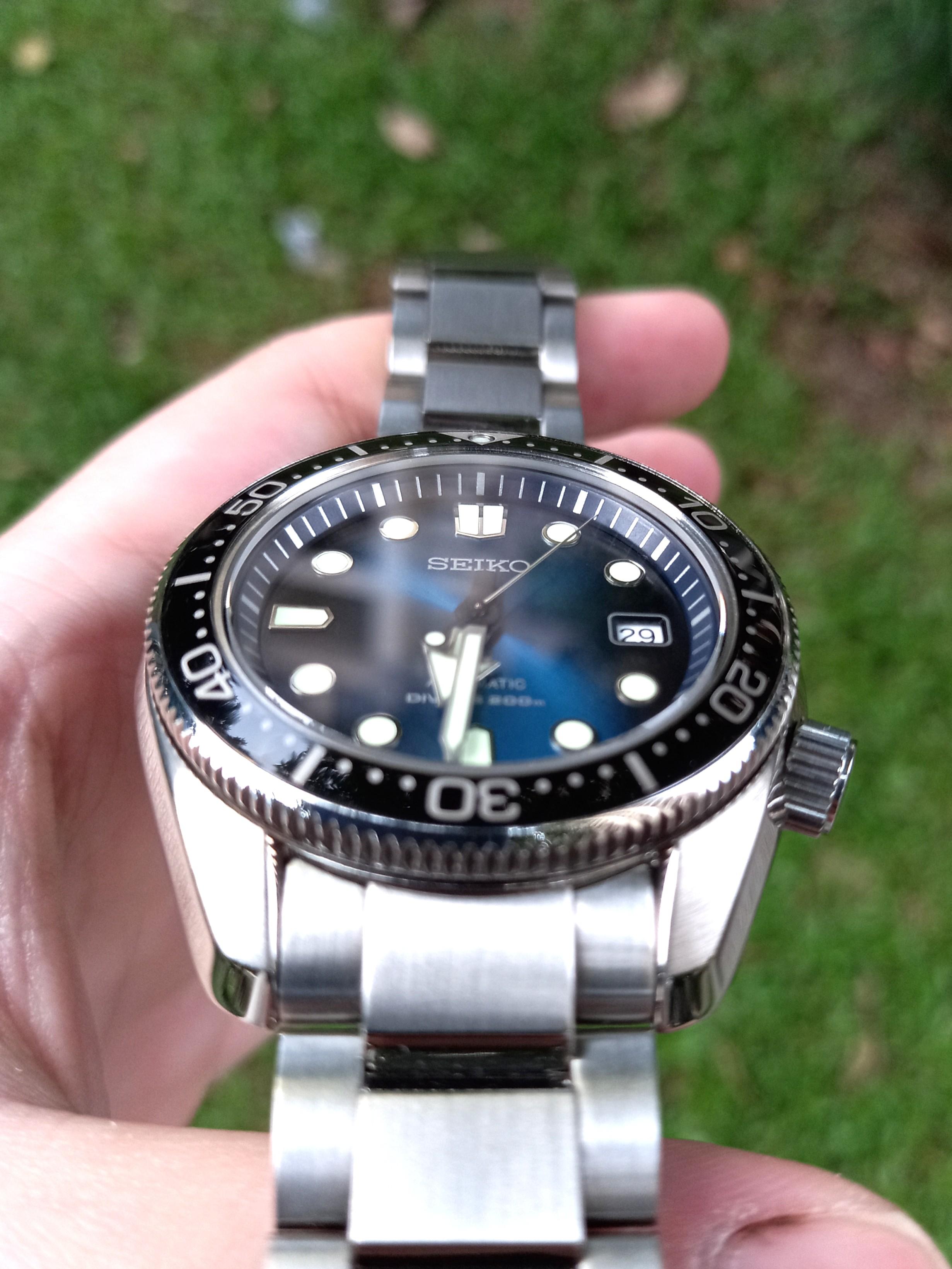 Seiko Blue Hole SPB083 SBDC065 MM200, Men's Fashion, Watches ...