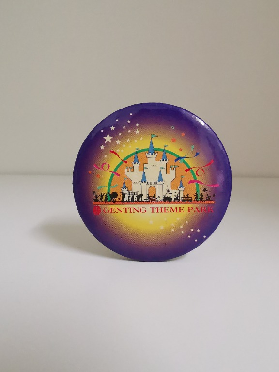 Genting Theme Park button badge, Hobbies & Toys, Stationery & Craft ...