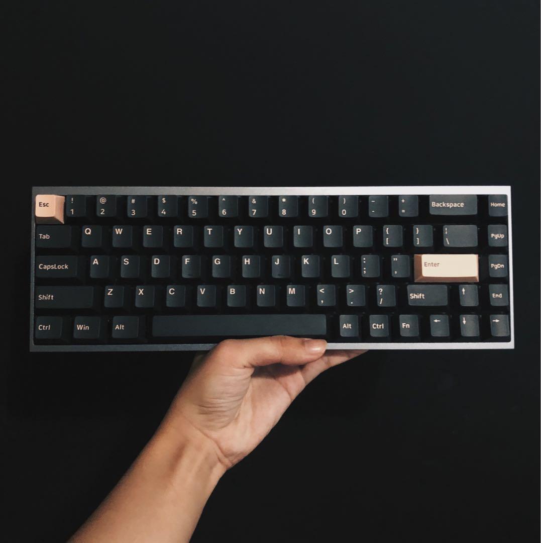 Grey TOFU65 Case Custom Mechanical Keyboard | KBDFans, Electronics ...