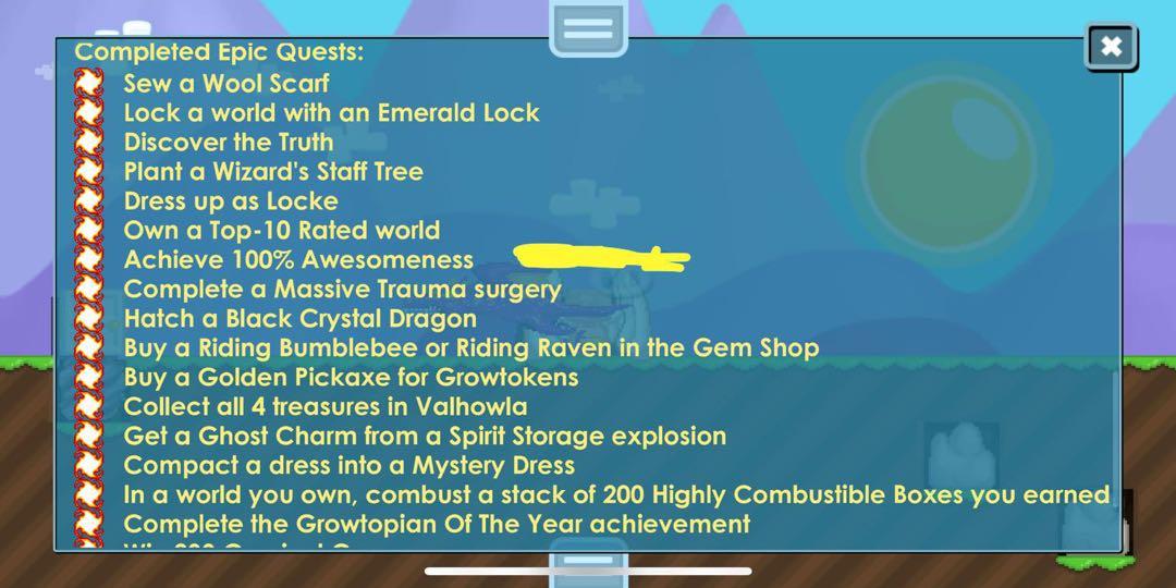 Growtopia legendary account, Video Gaming, Gaming Accessories, Game ...