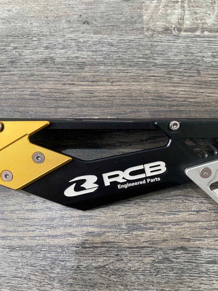 Honda RS150R RCB Alloy Chain Cover (Gold), Motorcycles, Motorcycle ...