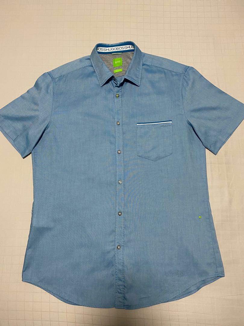 Hugo Boss (HB) Shirt, Men's Fashion, Tops & Sets, Formal Shirts on ...