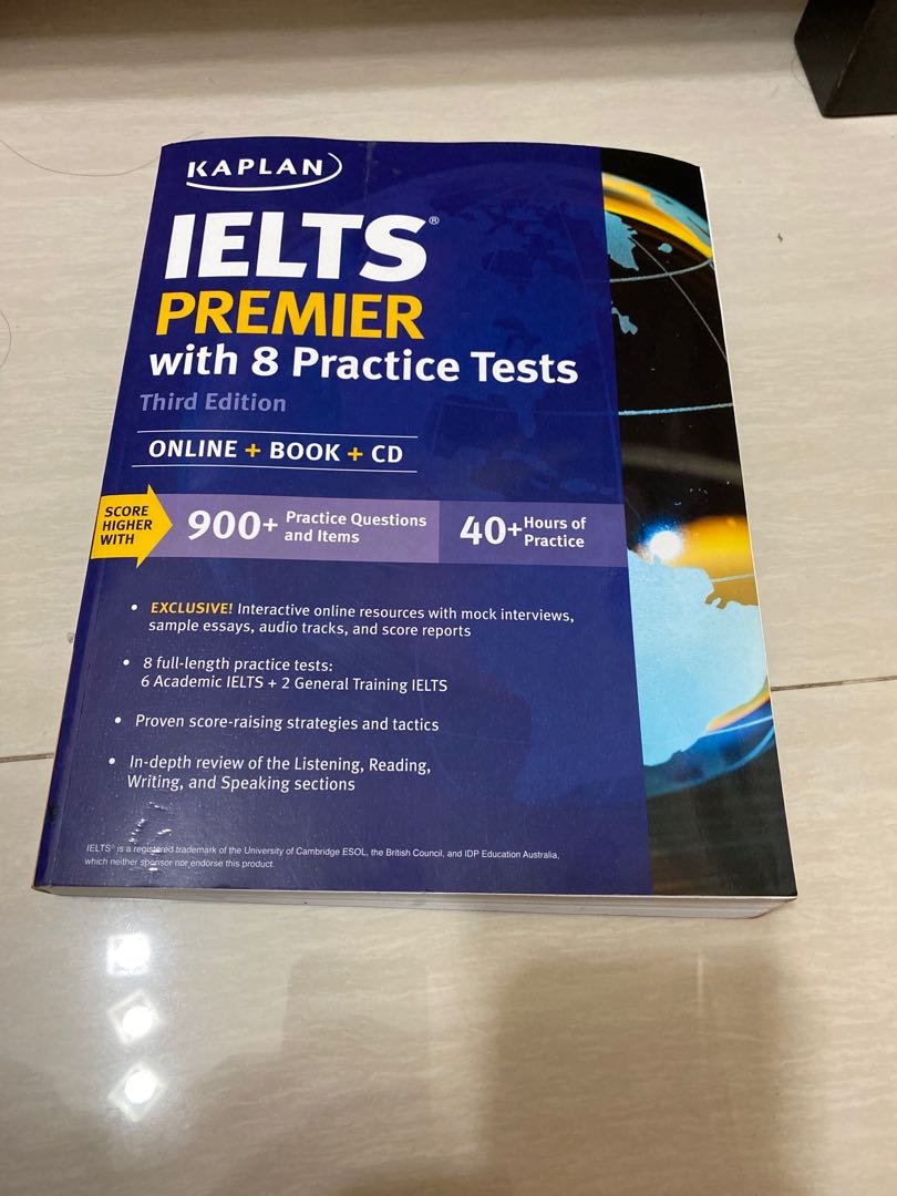 Kaplan IELTS, Hobbies & Toys, Books & Magazines, Assessment Books on ...