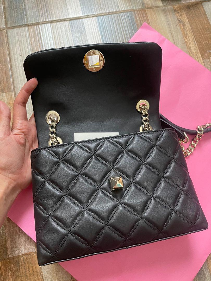 Kate Spade - Quilted Chain Bag, Luxury, Bags & Wallets on Carousell