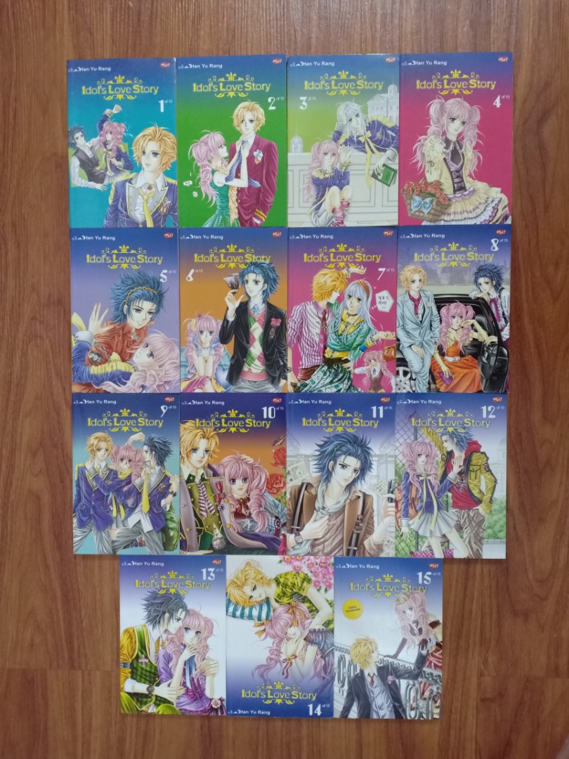 Komik Manga Korea Idols Love Story 1-15tamat Manhua Buku Cerita ...