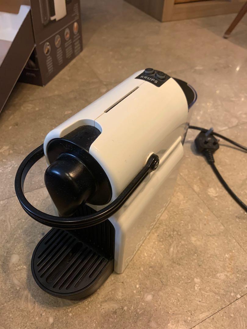 Krups Nespresso Inissia Coffee Machine 1st Gen, TV & Home Appliances ...