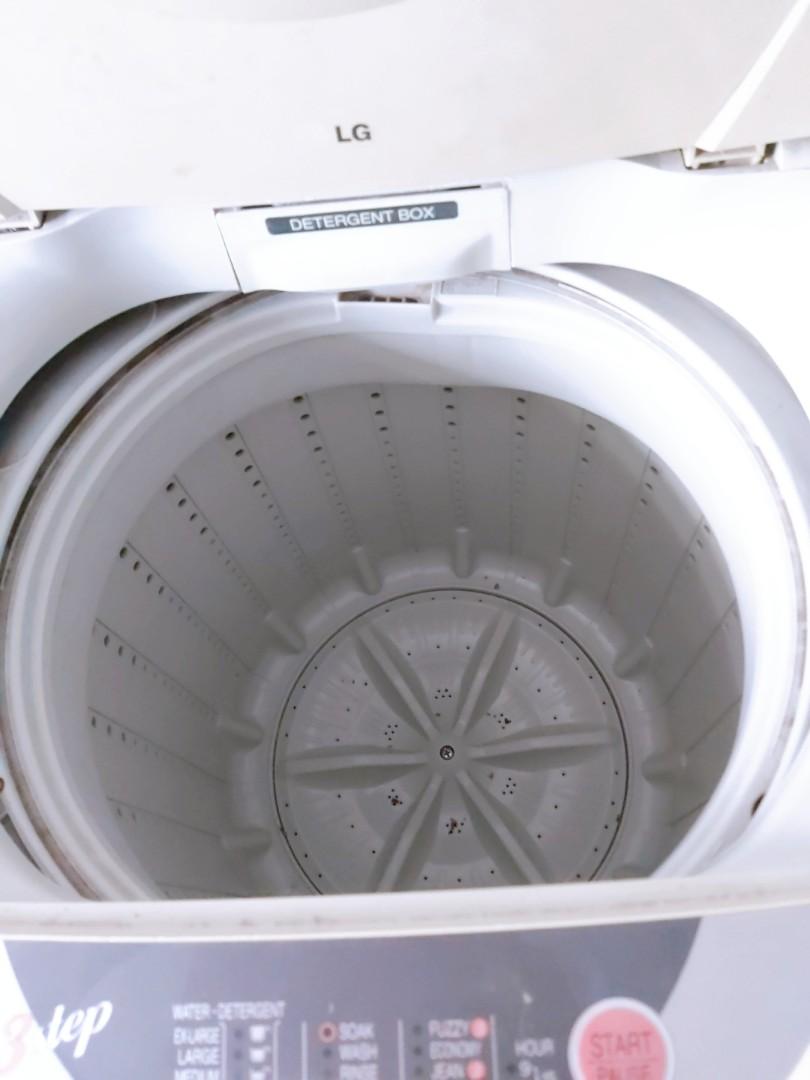 LG Washing Machine 5.5kg Fuzzy Logic, TV & Home Appliances, Washing ...