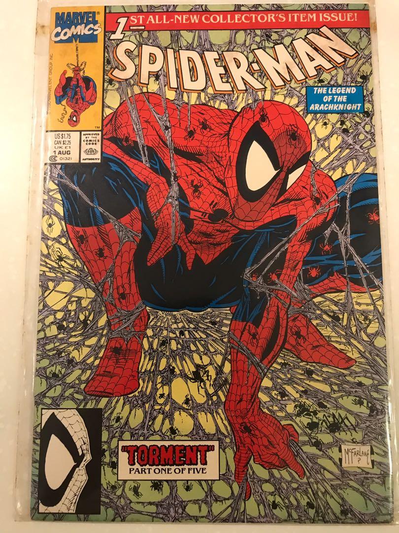 Marvel Comics McFarlane Spider-Man TORMENT issues # 1 to 5, Hobbies ...