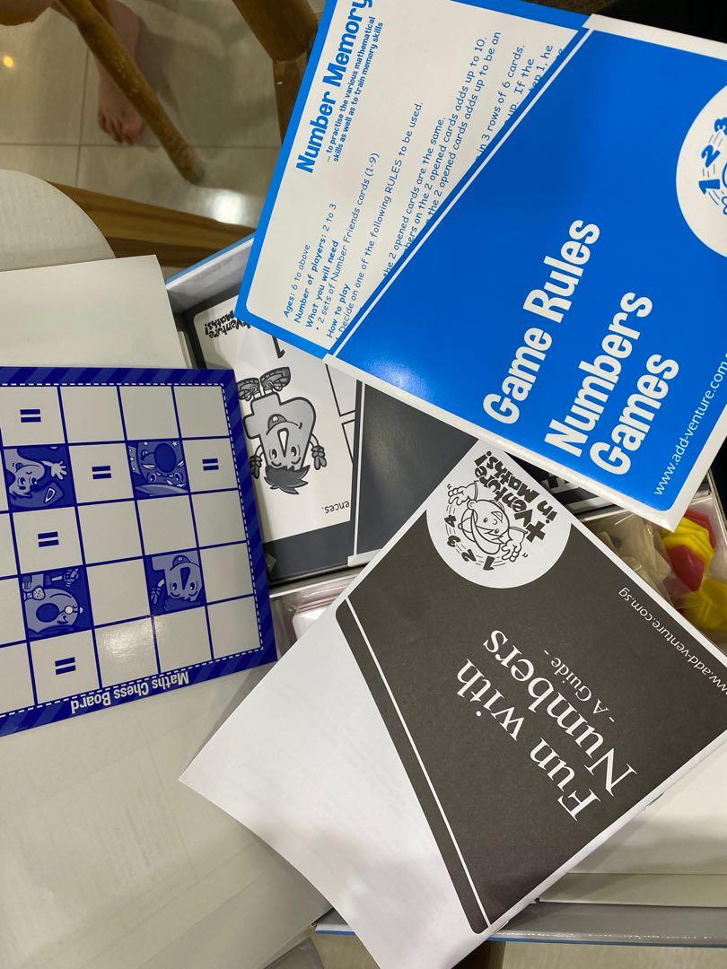 Math a morphosis numbers p1-6, Hobbies & Toys, Toys & Games on Carousell