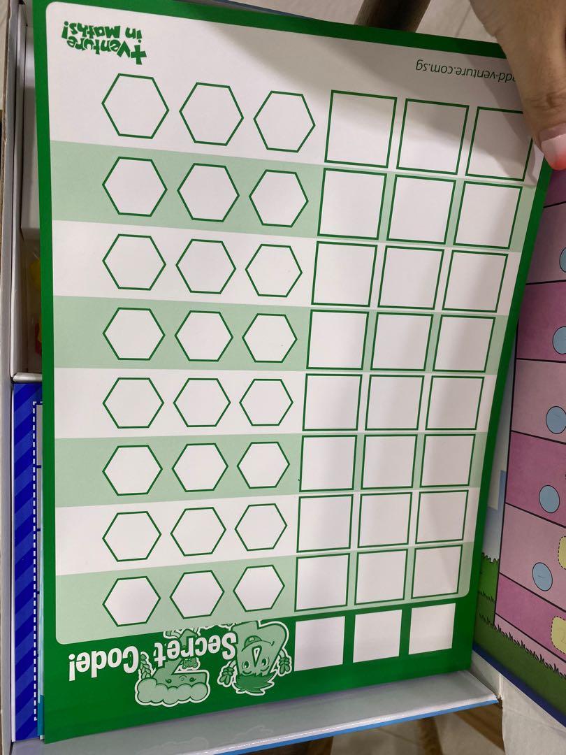 Math a morphosis numbers p1-6, Hobbies & Toys, Toys & Games on Carousell