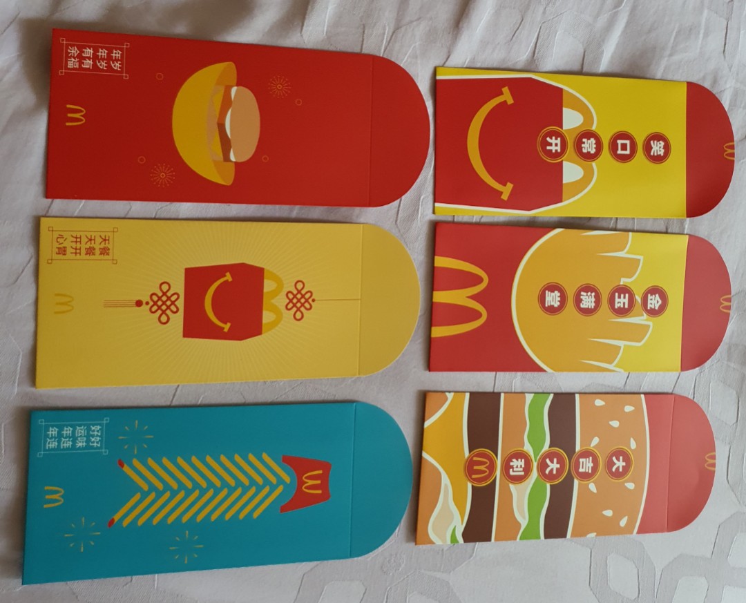 Mcd red packet, Hobbies & Toys, Stationery & Craft, Stationery & School ...