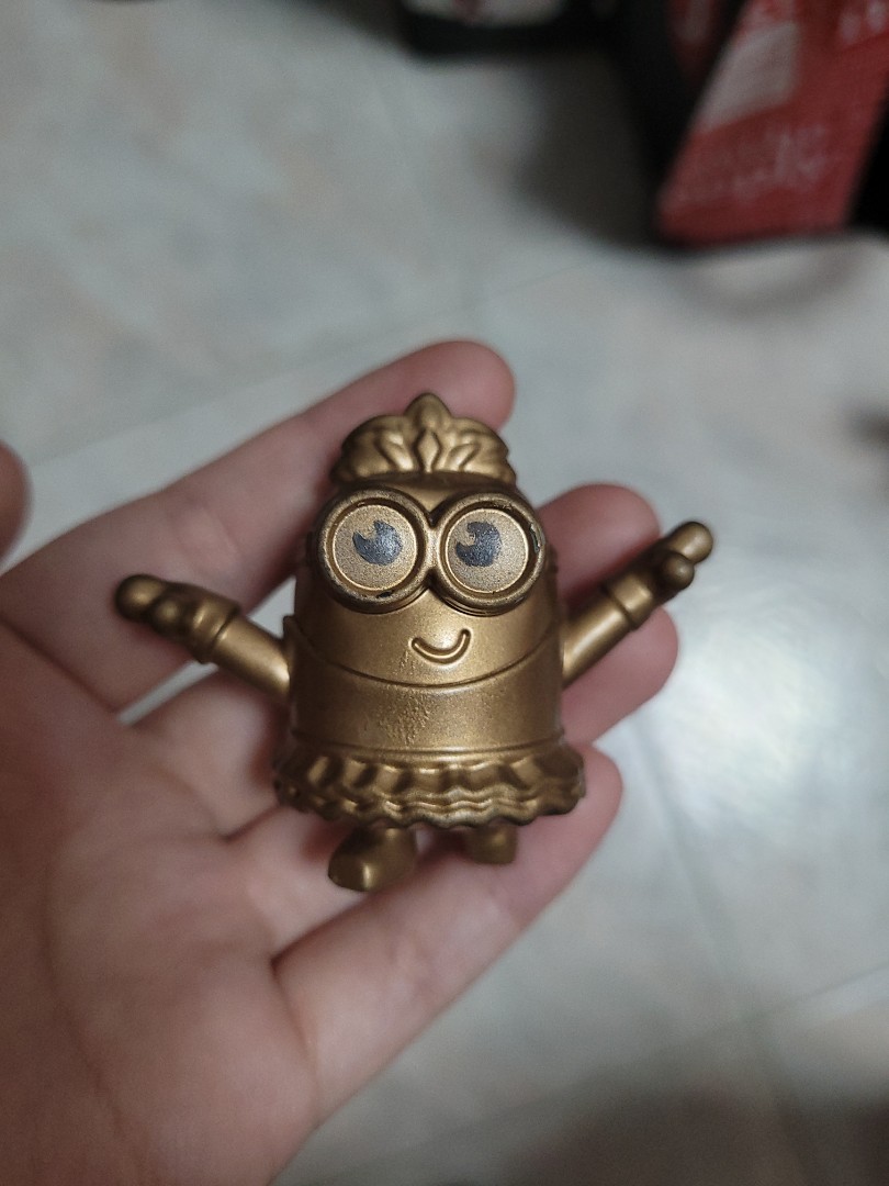 McDonald's Golden Minion, Toys & Games, Bricks & Figurines on Carousell