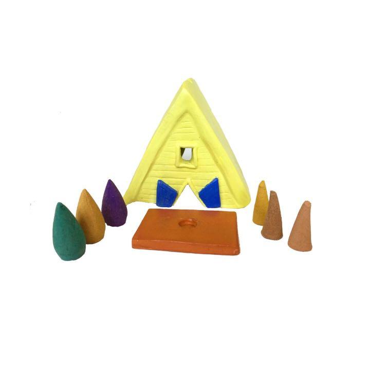 Midsommar Pyramid Incense Burner, Hobbies & Toys, Stationary & Craft ...