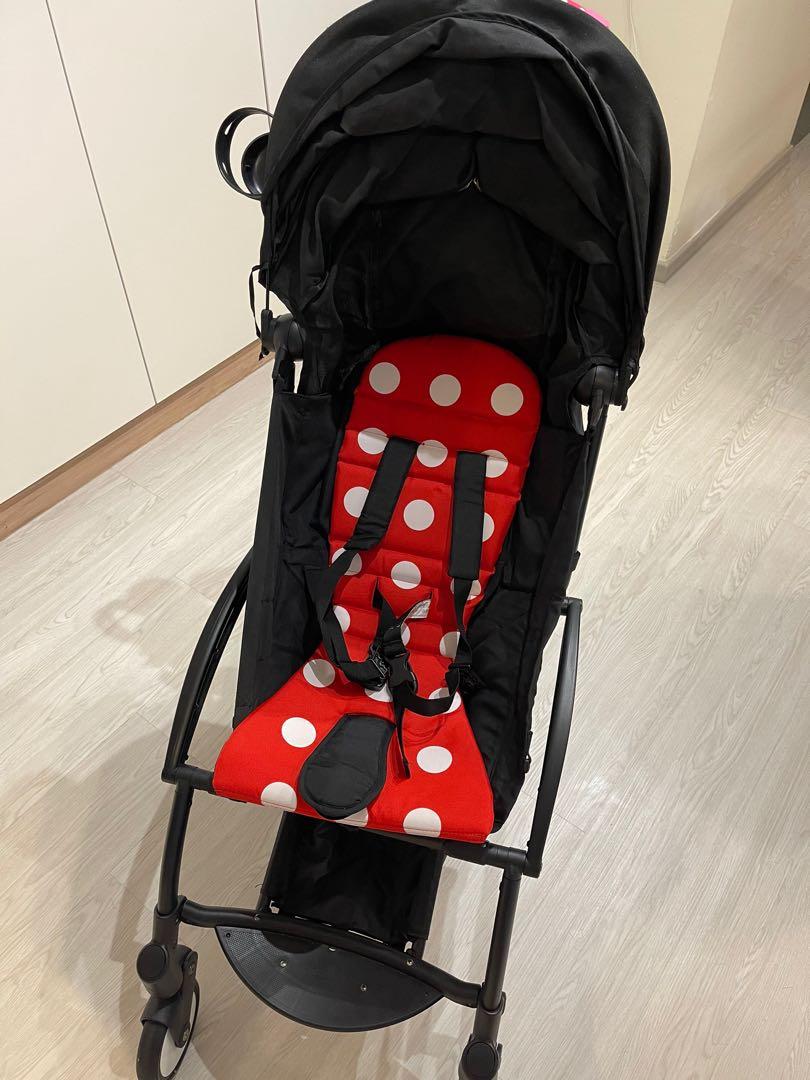 Minnie Mouse foldable pram, Babies & Kids, Going Out, Strollers on ...