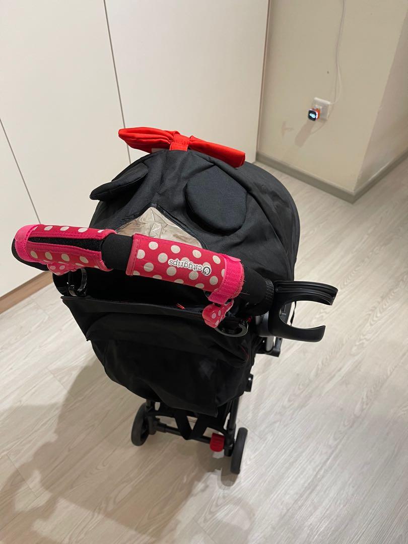 Minnie Mouse foldable pram, Babies & Kids, Going Out, Strollers on ...
