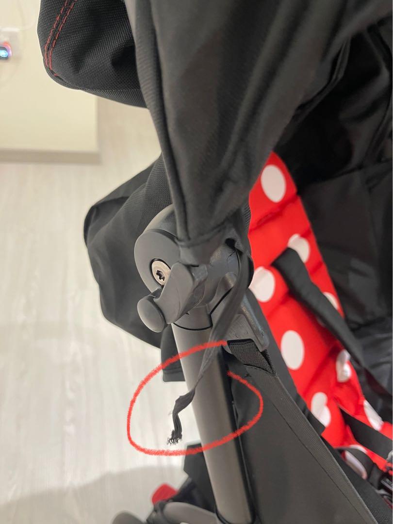 Minnie Mouse foldable pram, Babies & Kids, Going Out, Strollers on ...