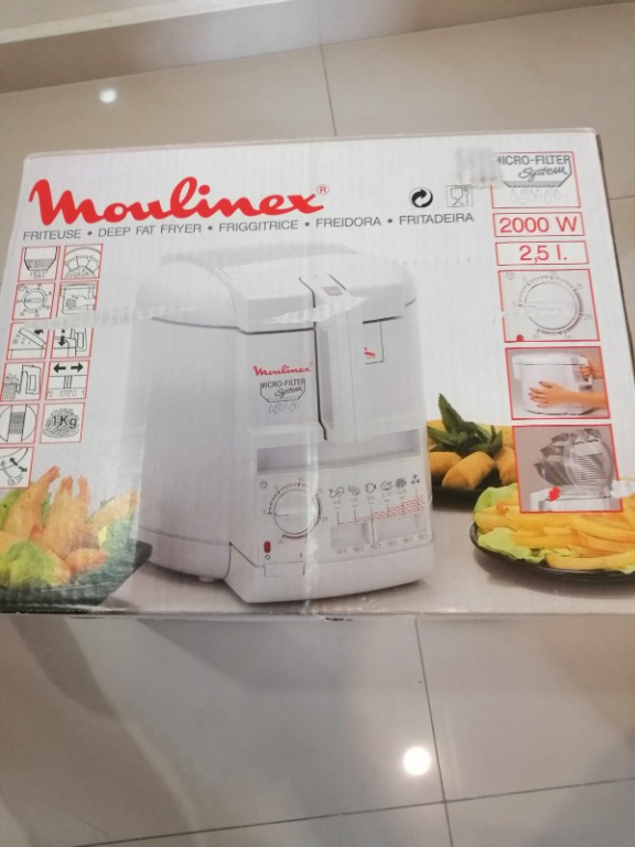 Moulinex Micro Filter System Deep Fryer, TV & Home Appliances, Kitchen ...