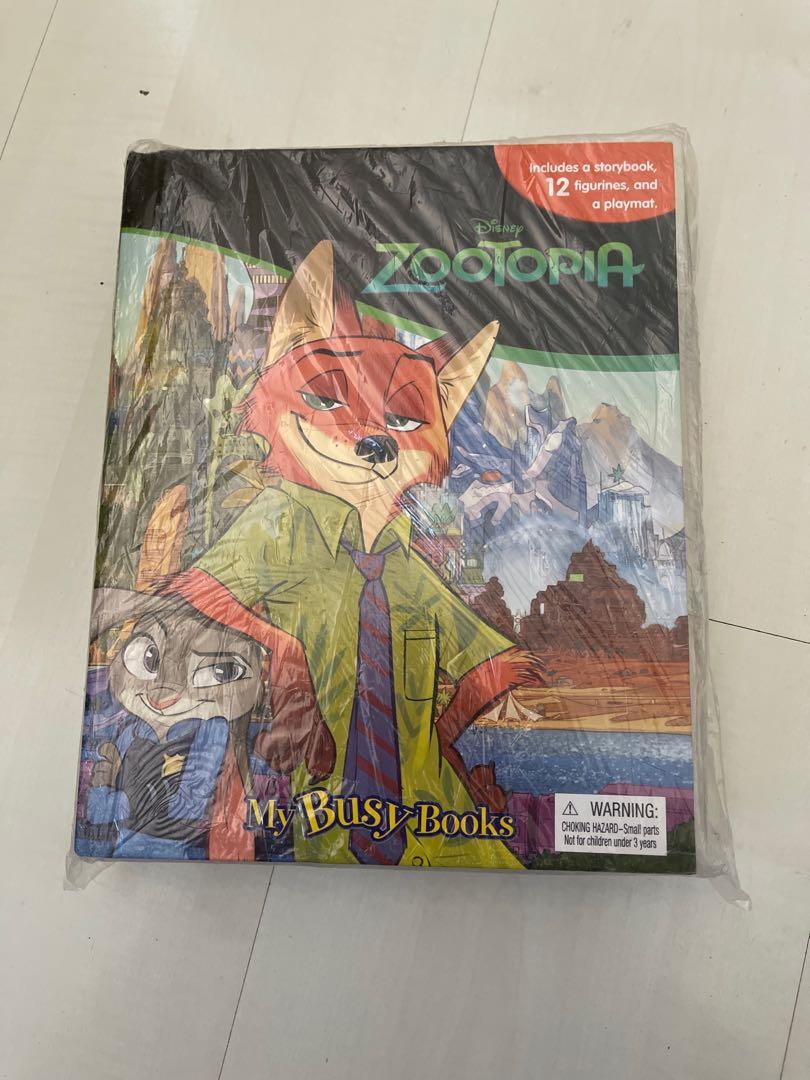My Busy Book Zootopia, Hobbies & Toys, Books & Magazines, Children's ...