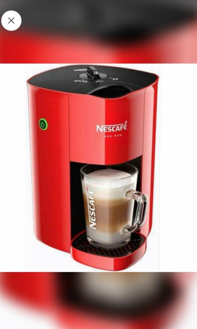Nescafe Red Mug Coffee Maker Machine, TV & Home Appliances, Kitchen ...
