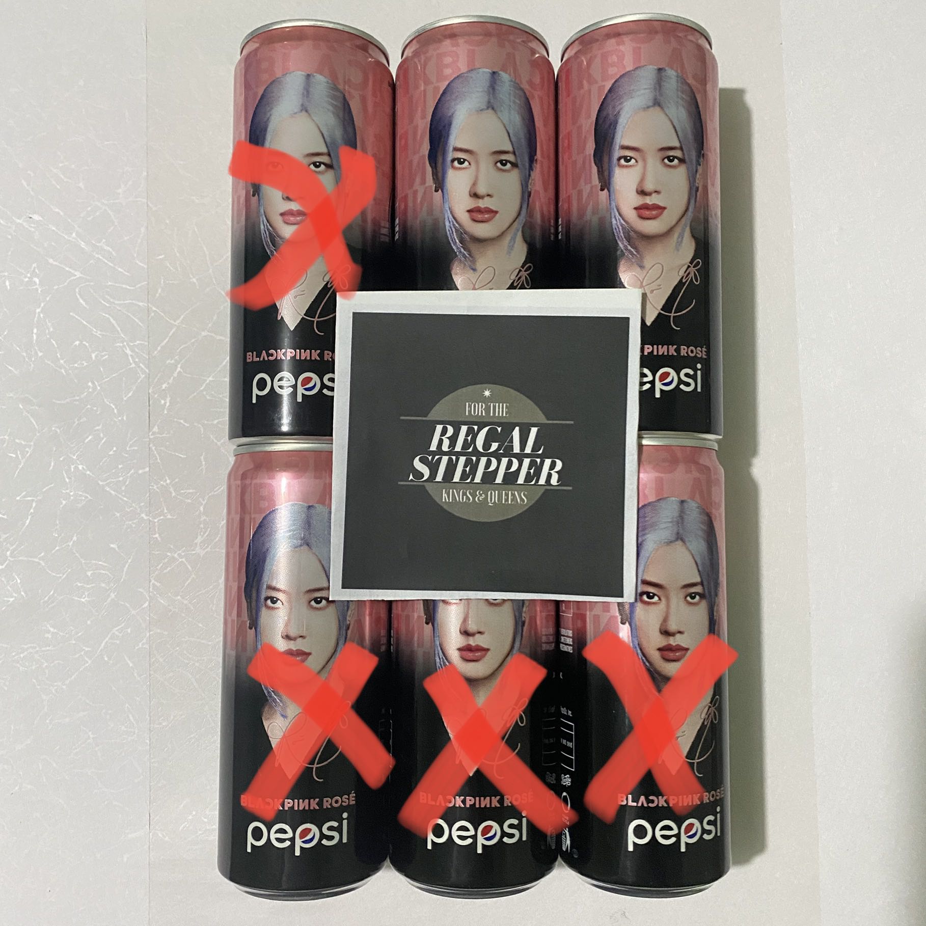 NEW ONHAND Blackpink x Pepsi ROSE Limited Edition Collectible, Hobbies ...