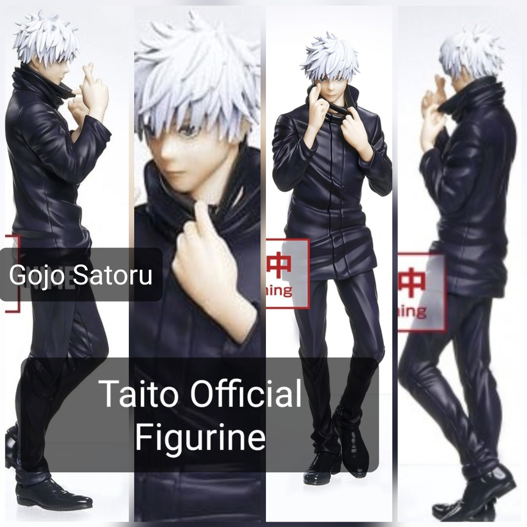 OFFICIAL Taito Figurine Gojo Satoru Jujutsu Kaisen, Hobbies & Toys ...