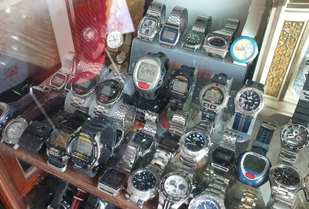 Old school watch/digital in the 80s 90s...citizen casio seiko, Men's ...