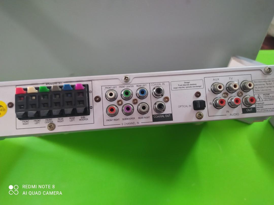 Philips Digital AV receiver HTR 5000, Audio, Portable Audio Accessories ...