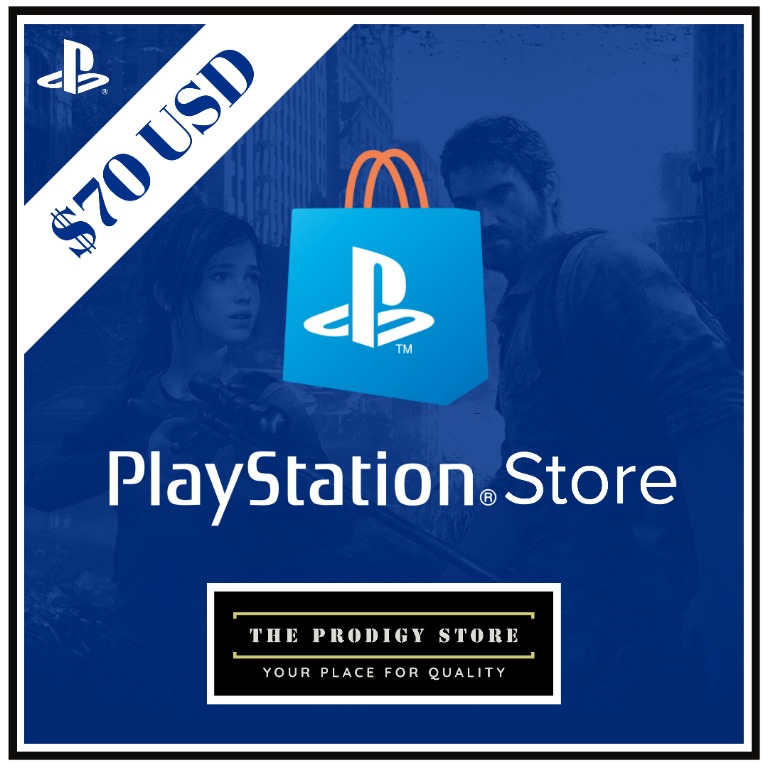 PlayStation Store Gift Card - $70 (US), Video Gaming, Gaming ...