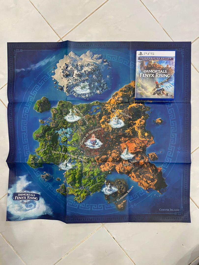 PS5 Immortals Fenyx Rising + Map, Video Gaming, Video Games ...