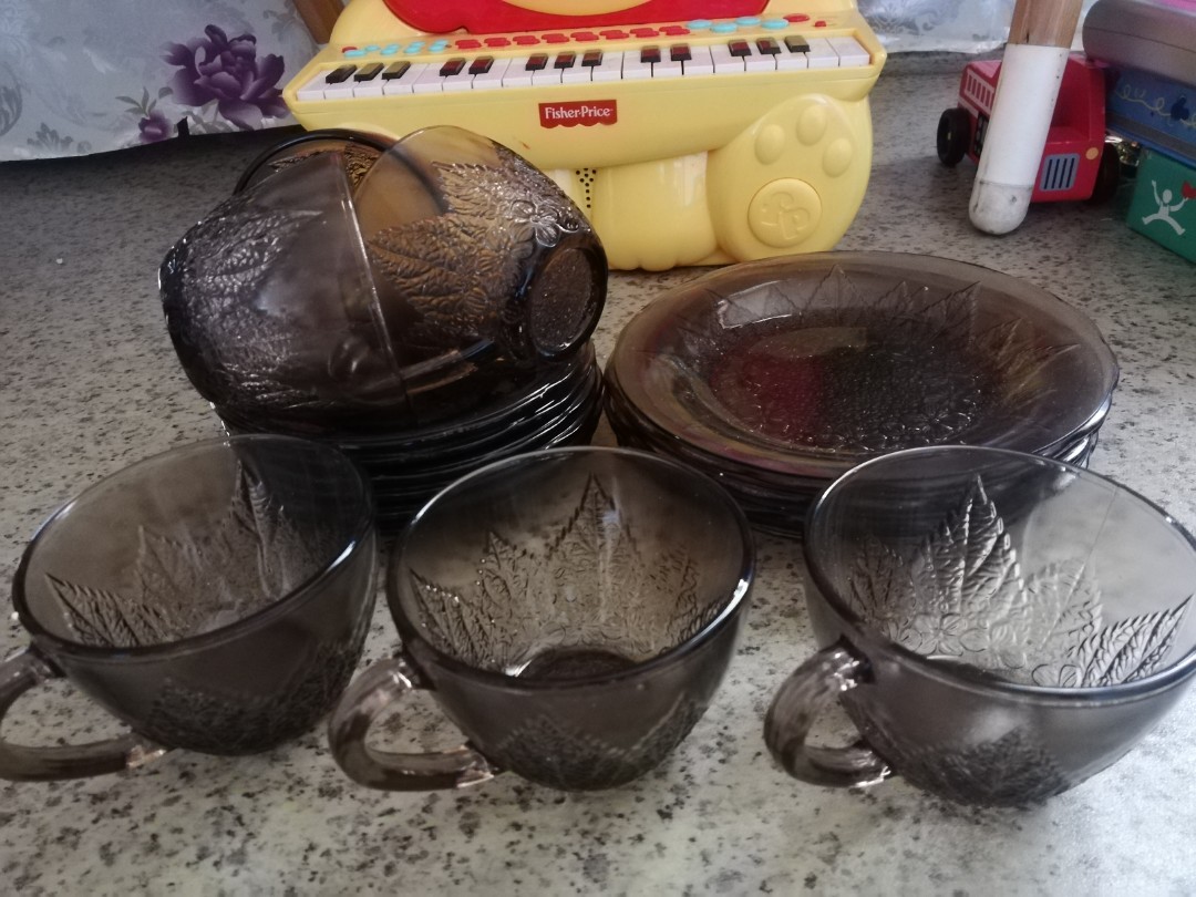 Set cawan, Furniture & Home Living, Kitchenware & Tableware, Coffee ...