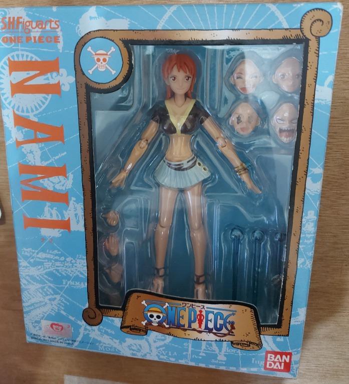 SHF Nami POP One Piece 海賊王 娜美 figure Bandai, 興趣及遊戲, 玩具 & 遊戲類 - Carousell