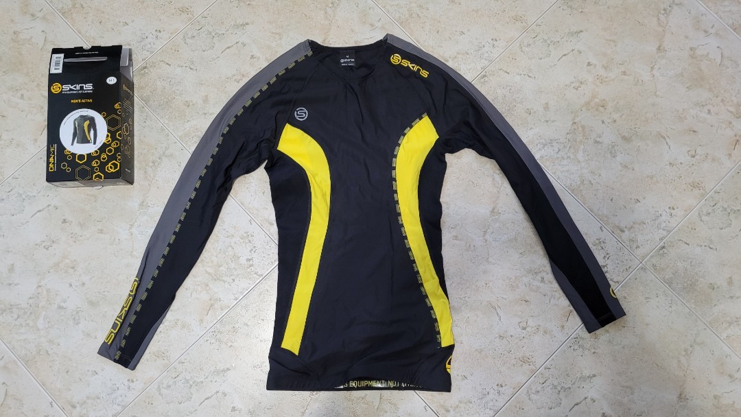 Skins compression top, Men's Fashion, Tops & Sets, Formal Shirts on ...