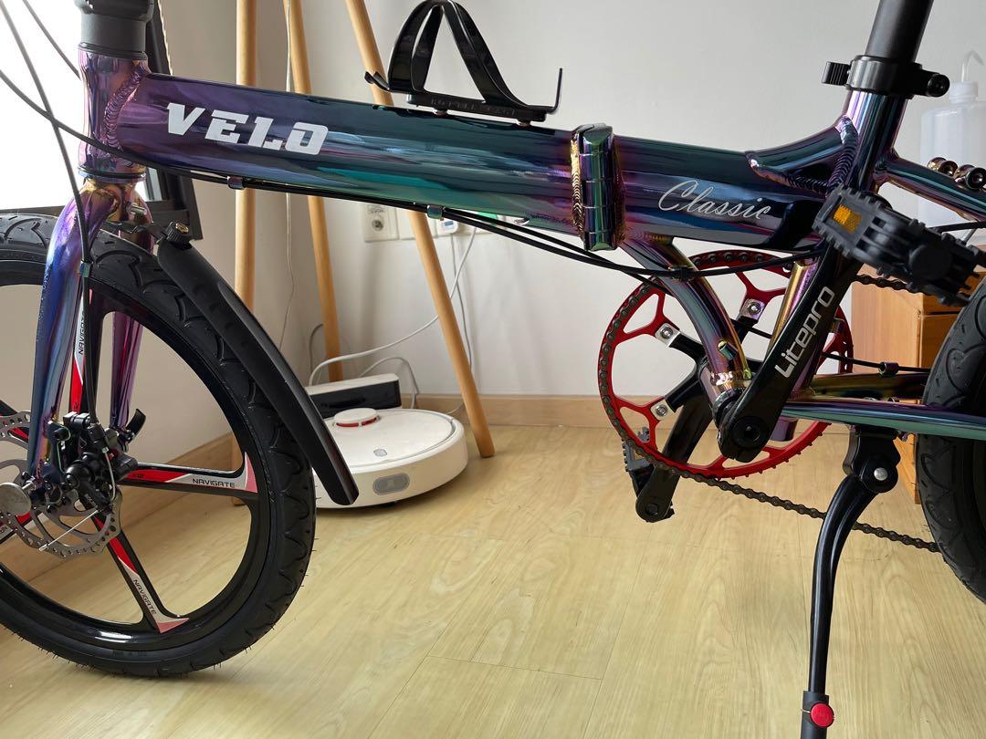 Velo Rainbow folding bicycle 7 speed , Sports Equipment, Bicycles ...
