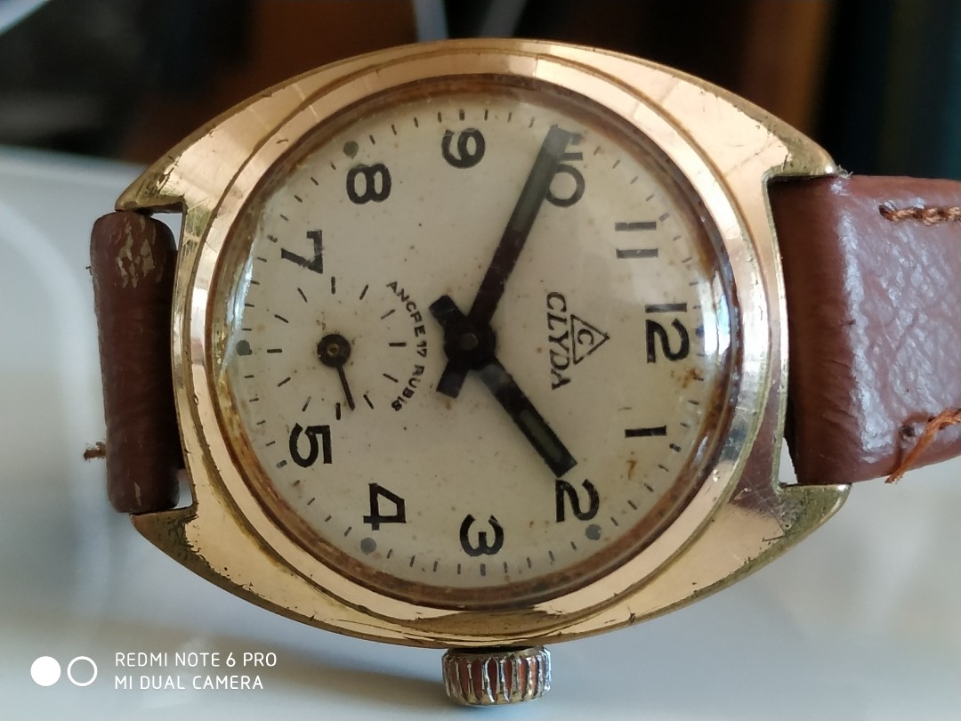 Vintage Clyda lady watch, Men's Fashion, Watches & Accessories, Watches ...