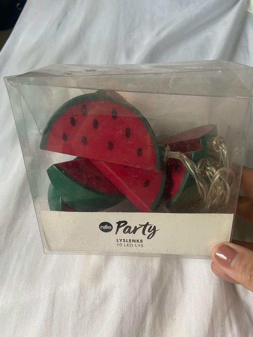 Watermelon String Lights 30cm, Babies & Kids, Baby Nursery & Kids ...