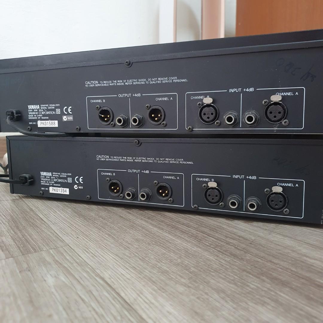 Yamaha Q2031B Graphic Equalizer Dual Channel, Audio, Other Audio ...